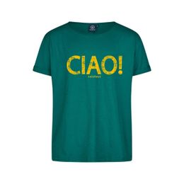 T-Shirt SALZHAUT "Shirt KIMM - CIAO", Herren, Gr. L, gr&uuml;n (bottle gr&uuml;n), Obermaterial: 100% Baumwolle CO., Shirts T-Shirt