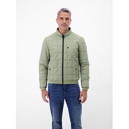 Outdoorjacke Lerros "Blousonjacke in Stepp-Optik", Herren, Gr. S, tinted grau, 100% Polyester, Jacken Outdoorjacke