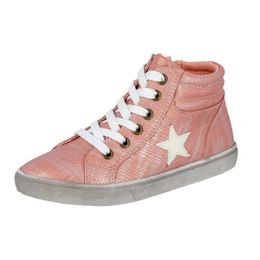 Sneaker Lico "Freizeitstiefel Bluebell", M&auml;dchen, Gr. 33, rosa, Synthetik, Schuhe Sneaker