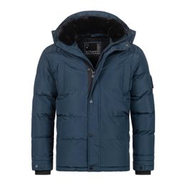 Winterjacke Alessandro Salvarini "A. Salvarini Herren Winterjacke AS326", Herren, Gr. XL, blau (navy), Obermaterial: 100% Polyester PES., Jacken Winterjacke
