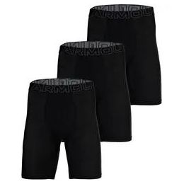 Boxershorts Under Armour "Boxershort UA PERFORMANCE TECH MESH -SOLID 9 IN 3PK 3er Pack", Herren, Gr. M, schwarz, Obermaterial: 88% Polyester Pol. recyc.. 12% Elasthan EL., Unterhosen