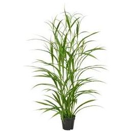 Kunstgras Creativ green "Grasbusch", gr&uuml;n, H:130cm, Kunststoff, Kunstpflanzen, mit filigranen Grashalmen