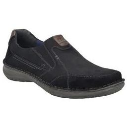 Pantoffel Josef Seibel "New", Herren, Gr. 41, schwarz, Obermaterial: 50% Rindsleder Leather cow. 50% Lammleder LEL., Schuhe