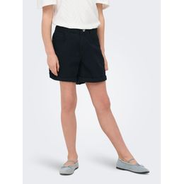 Jeansshorts KIDS Only "KOGVEGA REG MOM SHORTS DNM BJBOX NOOS", Jungen, Gr. 128, N-Gr, washed schwarz, Denim/Jeans, Obermaterial: 100% Baumwolle, unifarben, regular fit ca. Mitte Oberschenkel, Jeans Jeansshorts