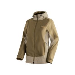 Regenjacke Maier Sports "Brocken W", Damen, Gr. 46, braun, 100% Polyester, Jacken Regenjacke, Damen Jacke wasserdicht, moderner Windbreaker, Outdoorjacke, Reg. Fit