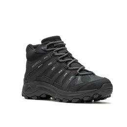 Wanderschuh Merrell "CLAYPOOL 2 SPORT MID GORE-TEX", Herren, Gr. 45, schwarz, Schuhe Wanderschuh, wasserdicht dank Gore-Tex Membrane