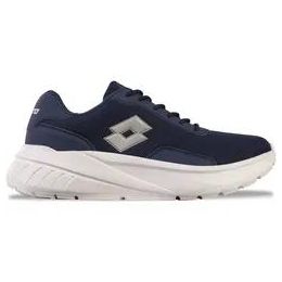 Sneaker Lotto, Damen, Gr. 40, blau (navy, grau), Kunstfaser, Synthetik, mehrfarbig, Schuhe Sneaker, - mit extra leichter Phylonsohle