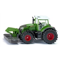 Spielzeug-Traktor Siku "Siku Farmer, Fendt 942 Vario mit Frontm&auml;hwerk (2000)", gr&uuml;n, Spielzeugfahrzeuge, KinderB:7cm H:7cm T:14cm, Kunststoff, Metall, Spielzeug-Traktor, B:7cm H:7cm T:14cm
