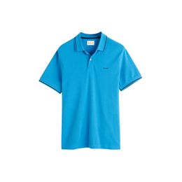 Poloshirt Gant "Poloshirt TIPPING PIQUE POLO 1er Pack", Herren, Gr. M, blau (hellblau), Obermaterial: 100% Baumwolle CO., Shirts Poloshirt