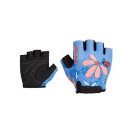 Fahrradhandschuhe Ziener "CLOSI-Z JUNIOR", Kinder, Gr. S, blau (blaubell), Materialmix, Handschuhe Fahrradhandschuhe