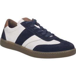 Sneaker Josef Seibel "Lio 05, dunkelblau-kombi", Damen, Gr. 40, blau (dunkelblau, kombi), Obermaterial: 100% Rindsleder Leather cow., Schuhe Sneaker