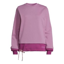 Sweatshirt SALZHAUT "Sweatshirt SAGESP&Ouml;NE", Damen, Gr. S, rosa (pale), Obermaterial: 80% Baumwolle CO. 20% Polyester PES., Sweatshirts Sweatshirt