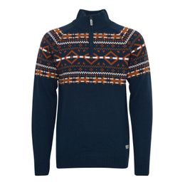 Troyer Blend "Troyer BHNilo", Herren, Gr. L, blau (marineblaus), Obermaterial: 100% Polyacryl PAN., Pullover Troyer