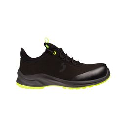 Sicherheitsschuh SAFETY JOGGER WORKS "Modulo Low" Gr. 38, schwarz (schwarz, gr&uuml;n), 38, Obermaterial: 100% sonstige Fasern AF., Schuhe, Sicherheitsschuh