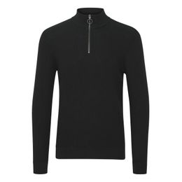 Troyer Casual Friday "Troyer CFKarlo", Herren, Gr. L, schwarz (anthrazit schwarz), Obermaterial: 100% Baumwolle CO., Pullover Troyer