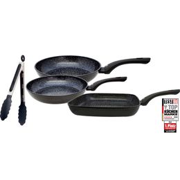 Pfannen-Set ELO "Pure Belugo", schwarz, &Oslash;:28cm, Pfannen, Pfannen-Set, keramische Beschichtung, Induktion
