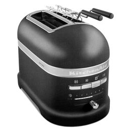KitchenAid Toaster "5KMT2204EBK Gusseisen Schwarz", gusseisen schwarz, B:18cm H:22,5cm T:33cm, Toaster, mit Sandwichzange, Toaster