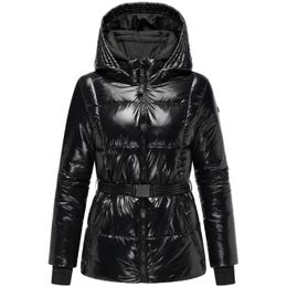 Steppjacke Navahoo "Steppjacke Eisglanz 14", Damen, Gr. L, schwarz, Obermaterial: 100% Nylon NY. Obermaterial: Futter: 100% Polyester PES. 100% Polyester PES., Jacken Steppjacke