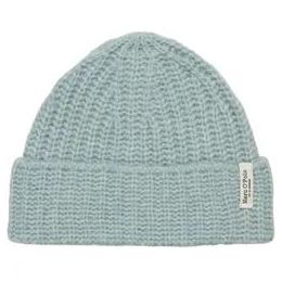 Marc O'Polo Beanie MARC O'POLO "aus weichem Schurwolle-Mix", Damen, silbery blau, Obermaterial: 75% Schurwolle, 25% Polyamid, unifarben, M&uuml;tzen Beanie