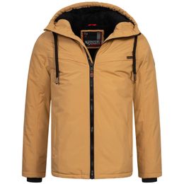Winterjacke Alessandro Salvarini "A. Salvarini Herren Winterjacke AS331", Herren, Gr. M, braun (coffee), Obermaterial: 100% Polyester PES., Jacken Winterjacke