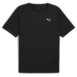 Trainingsshirt Puma "CLOUDSPUN Running-T-Shirt Herren", Herren, Gr. L, schwarz, Obermaterial: 94% Polyester, 6% Elasthan, regular fit, Rundhals, Shirts
