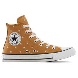 Sneaker Converse "CHUCK TAYLOR ALL STAR EMBROIDERED", Herren, Gr. 40, honey stick, egret, schwarz, Textil, Schuhe Sneaker