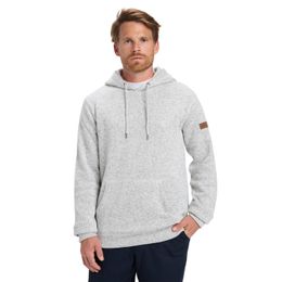Kapuzensweatshirt Quiksilver "Keller", Damen, Gr. L, light grau heather, Obermaterial: 100% Microfaser;, Sweatshirts Kapuzensweatshirt