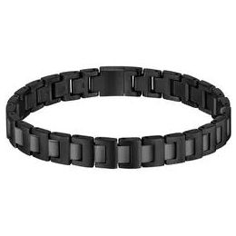 Gliederarmband BOSS "CANDOR JEWELRY", schwarz, Armb&auml;nder, Damen, 19cm, Edelstahl, Gliederarmband