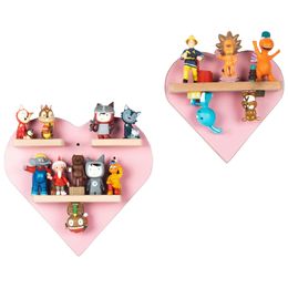 Kinderregal-Set Boarti 2-tlg. Rosa