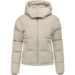 Steppjacke Ragwear "Steppjacke Roobie Cordy", Damen, Gr. XL, grau (bone), Obermaterial: 100% Baumwolle CO. Obermaterial: Futter: 100% Polyester PES. 100% Polyester PES., Jacken Steppjacke