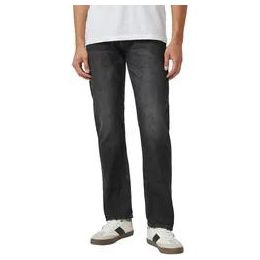 Straight-Jeans s.Oliver, Herren, Gr. 31, L&auml;nge 32, grau (dk grau), Denim/Jeans, Obermaterial: 99% Baumwolle, 1% Elasthan, straight fit normal, Jeans Straight-Jeans, Regular Fit, Mid Rise