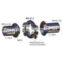 Ernst Reparatursatz, Abgasrohr 463010 &Oslash;45mm 60mm