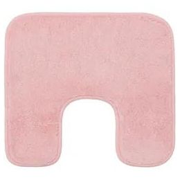 G&ouml;zze Badematte G&Ouml;ZZE "Rio Premium", rosa (altrosa), H:18mm, Polyester, Badematten, Badematte, Badteppich, Uni Farben, waschbar, rechteckig & rund erh&auml;ltlich