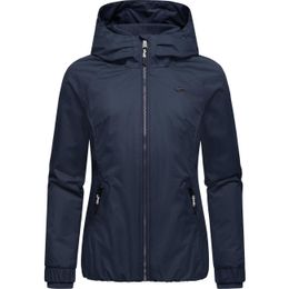 Winterjacke Ragwear "Winterjacke Dizzie Warm", Damen, Gr. XL, blau (navy), Obermaterial: 100% Polyester PES. Obermaterial: Futter: 100% Polyester PES. 100% Polyester PES., Jacken Winterjacke
