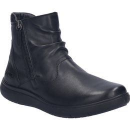 Stiefelette Josef Seibel "Megan 12, schwarz", Damen, Gr. 38, schwarz, Obermaterial: 100% Rindsleder Leather cow., Schuhe Stiefelette