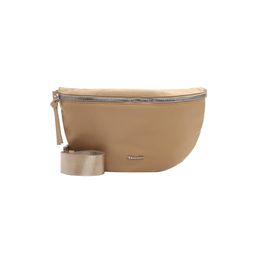 Umh&auml;ngetasche Tamaris "Umh&auml;ngetasche TAS Giuseppa", Damen, Gr. B/H/T: 28cm x 19cm x 8cm 0, beige (sand 420), Polyester, Taschen Umh&auml;ngetasche