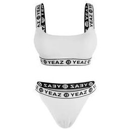Bandeau-Bikini YEAZ "Bikini-Set BAGATELLE", Damen, Gr. XXL, US, wei&szlig;, Obermaterial: 74% Nylon NY. 26% Elasthan EL., Bikini-Sets