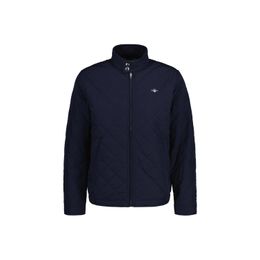Windbreaker Gant "&Uuml;bergangsjacke QUILTED WINDCHEATER", Herren, Gr. 5XL, blau, Obermaterial: 100% Polyester PES., Jacken Windbreaker