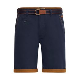 Chinoshorts Blend "Chinoshorts BHNeji", Herren, Gr. M, N-Gr, blau (navy), Obermaterial: 100% Baumwolle CO., Hosen Chinoshorts