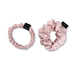 Diadem AILORIA "Set Scrunchies S und M aus Seide DOUX", Damen, pink, Modet&uuml;cher Diadem