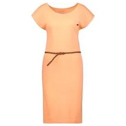 alife and kickin Sommerkleid ALIFE & KICKIN "Damen ElliAK A Sommerkleid, Kleid", Damen, Gr. M, Normalgr&ouml;&szlig;en, orange (tangerine melange), 65% Baumwolle, 35% Polyester, Kleider Sommerkleid