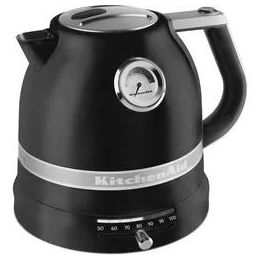 KitchenAid Wasserkocher "5KEK1522EBK Gusseisen Schwarz", gusseisen schwarz, B:26,3cm H:21,8cm T:21cm, Wasserkocher