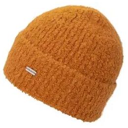 Beanie Chillouts "Esther Hat", Damen, orange, Obermaterial: 100% Polyester, unifarben, M&uuml;tzen Beanie, mit seitlichem Chillouts Label, aus leichtem Material