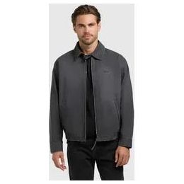 Blouson Khujo "NOAM", Herren, Gr. XL, grau, Web, 100% Baumwolle, regular fit h&uuml;ftlang, eingesetzt mit Kn&ouml;pfen, Jacken Blouson