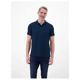 Poloshirt Lerros "Poloshirt mit COOL & DRY Funktion in Piqu&eacute;-Qualit&auml;t", Herren, Gr. XL, storm blau, 60% Baumwolle, 40% Polyester, ohne Ausschnitt, Shirts, Atmungsaktiver Baumwollmix, Feine Piqu&eacute;-Qualit&auml;t, Zeitloser Polo-Style