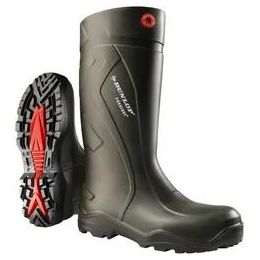 Gummistiefel Dunlop "Purofort+", Damen, Gr. 41, gr&uuml;n, Obermaterial: 100% Textilmaterial TEXMAT., Schuhe Gummistiefel