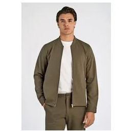 Hemdjacke LINDBERGH "Hemdjacke Slim Fit", Herren, Gr. XL, gr&uuml;n (true army), Obermaterial: 75% Polyester, 22% Viskose, 3% Elasthan; Futter: 95% Polyester, 5% Elasthan, schmal, Jacken