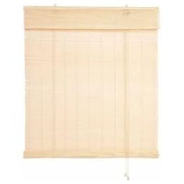 Seitenzugrollo Liedeco "Bambus" Gr. 1, beige (naturfarben), B:60cm H:160cm, Bambus, Rollos, Seitenzugrollo, Bambusrollo
