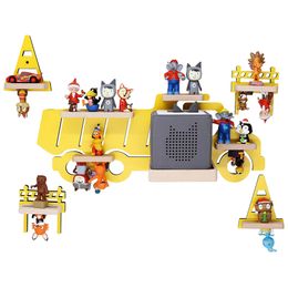 Kinderregal-Set Boarti Gelb