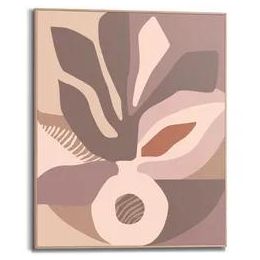 Poster Reinders "Earth Abstract", braun (farbe bild(er): braun), B:40cm H:50cm T:1,6cm, MDF, Bilder, Poster